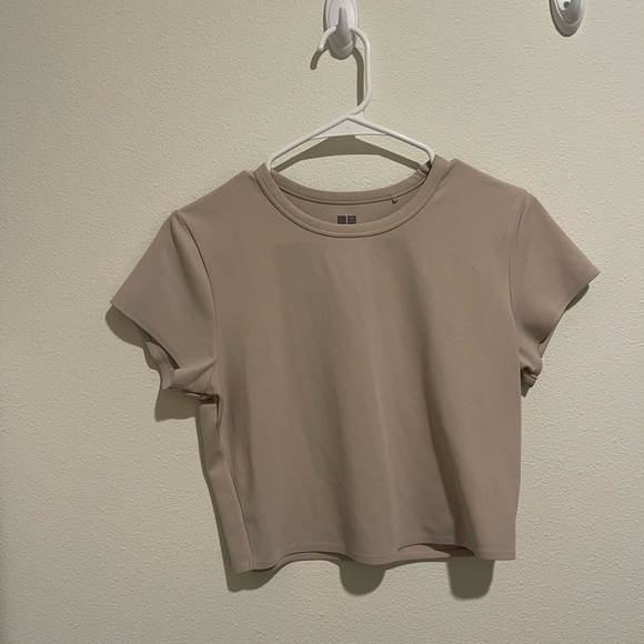 Uniqlo | Tops | Uniqlo Crop Top | Poshmark